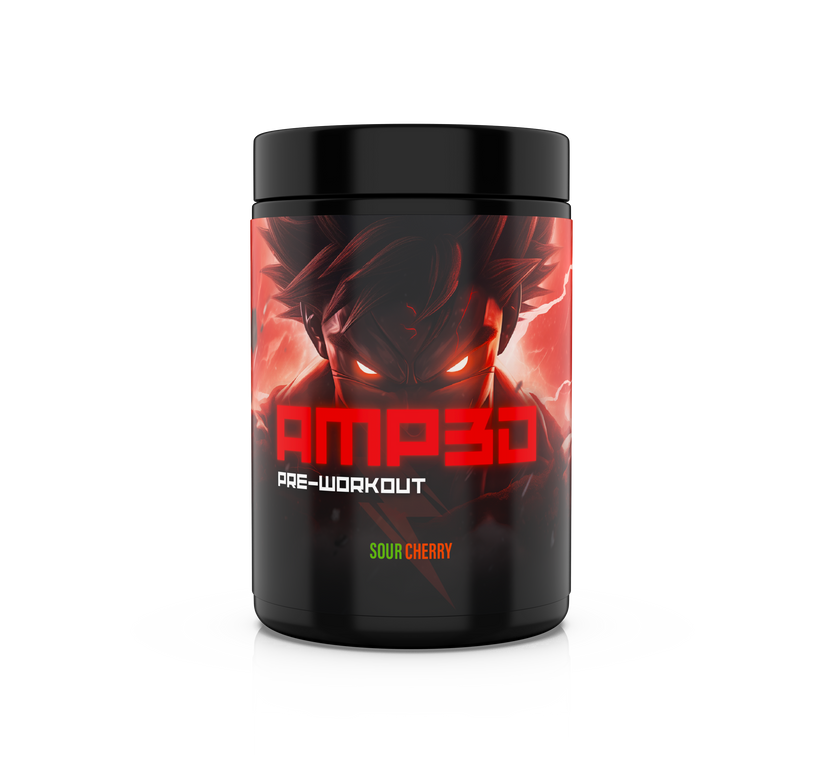 AMP3D Pre-Workout 400G Sour Cherry – Nitrocore
